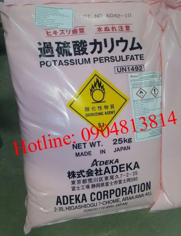 Kali persunfat - K2S2O8 - Potassium persulfate - Công Ty TNHH Spchemical